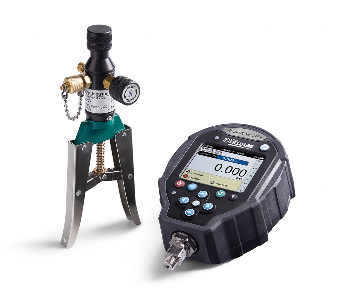 Pneumatic Scissor Hand Pump Models | Ralston Instruments